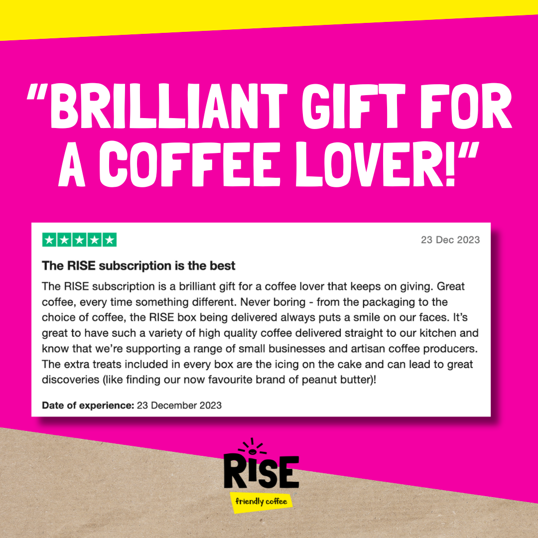 RiSE Coffee Gift Subscription