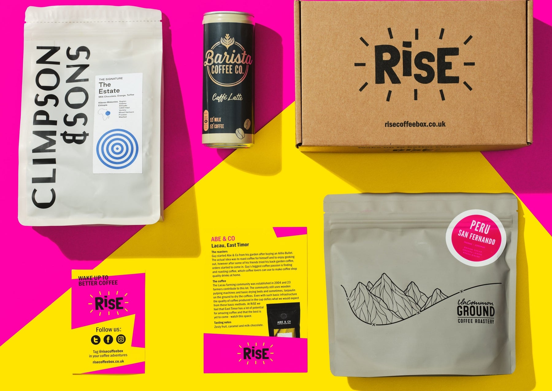 Free Trial of RISE coffee box